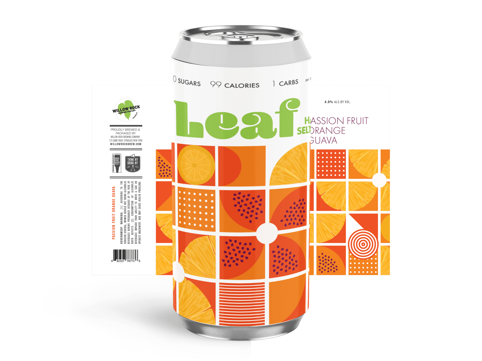 Leaf POG | Willow Rock Brewing Company Local Hard Seltzer